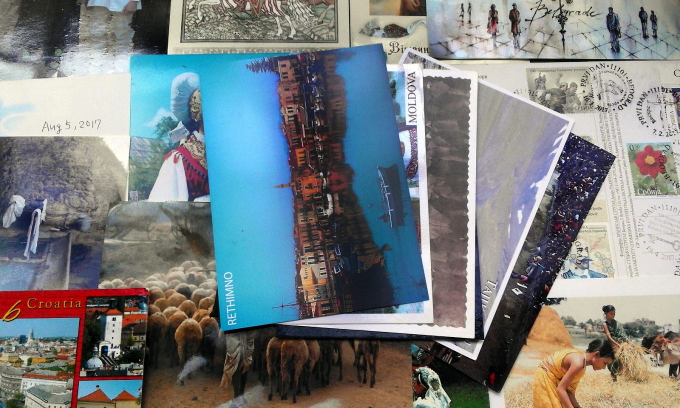 The joy and experience of collecting postcards – the story of Jovana